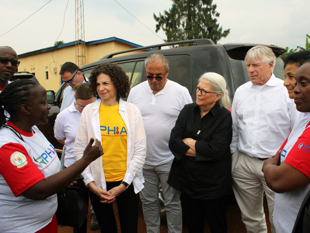Columbia University President Visits ICAP-Supported Programs in Kenya ...